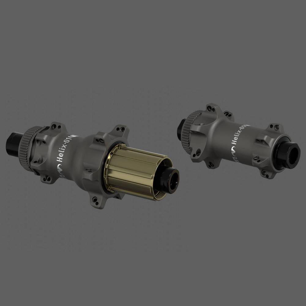 Venn Helix-01 helical engagement ratchet hub set - Venn Cycling